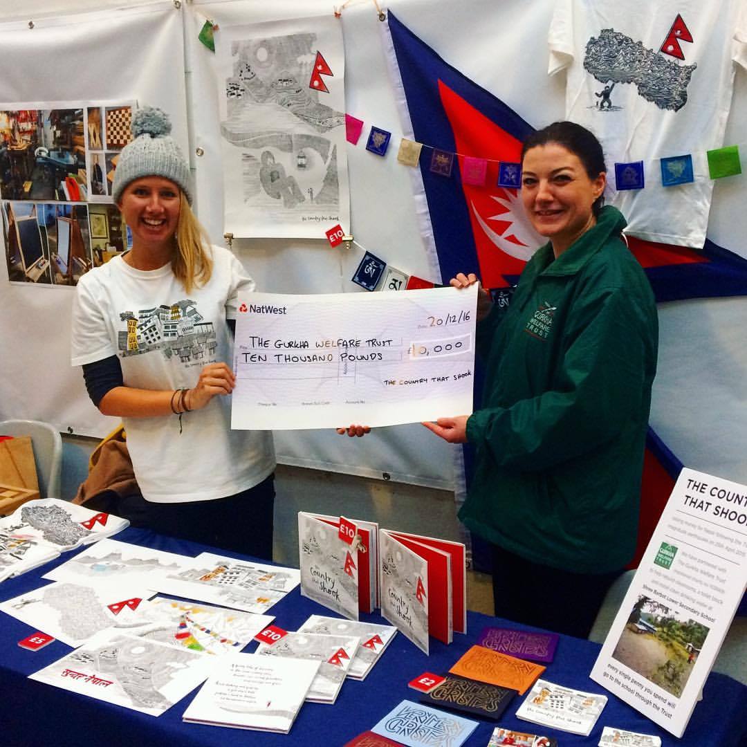 7 – 10,000 cheque handover | The Geological Society Blog